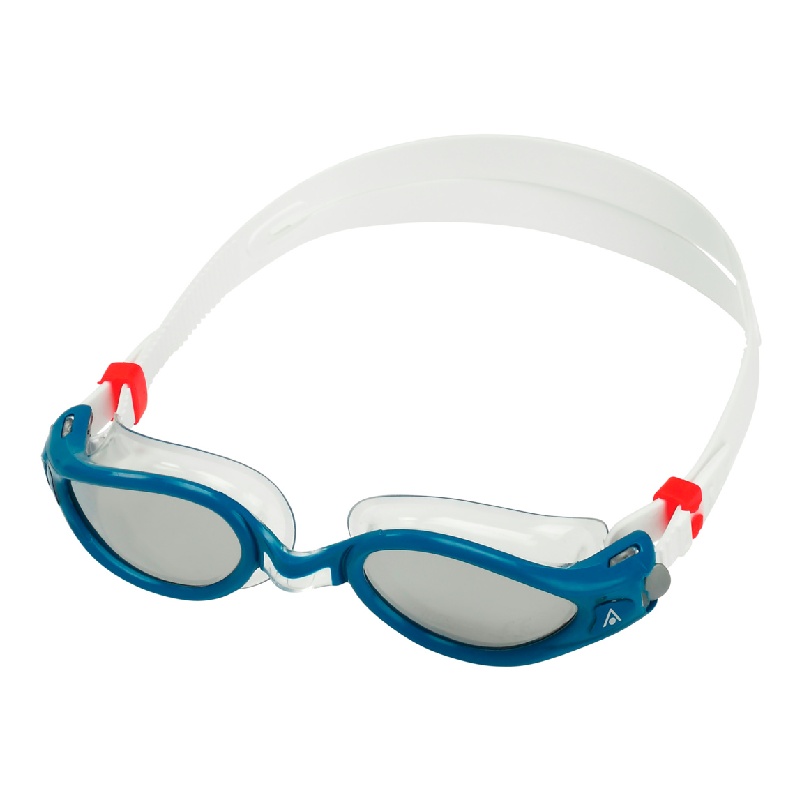 Aquasphere Kaiman Exo - Silver Titanium Mirrored Lens - Petrol ...