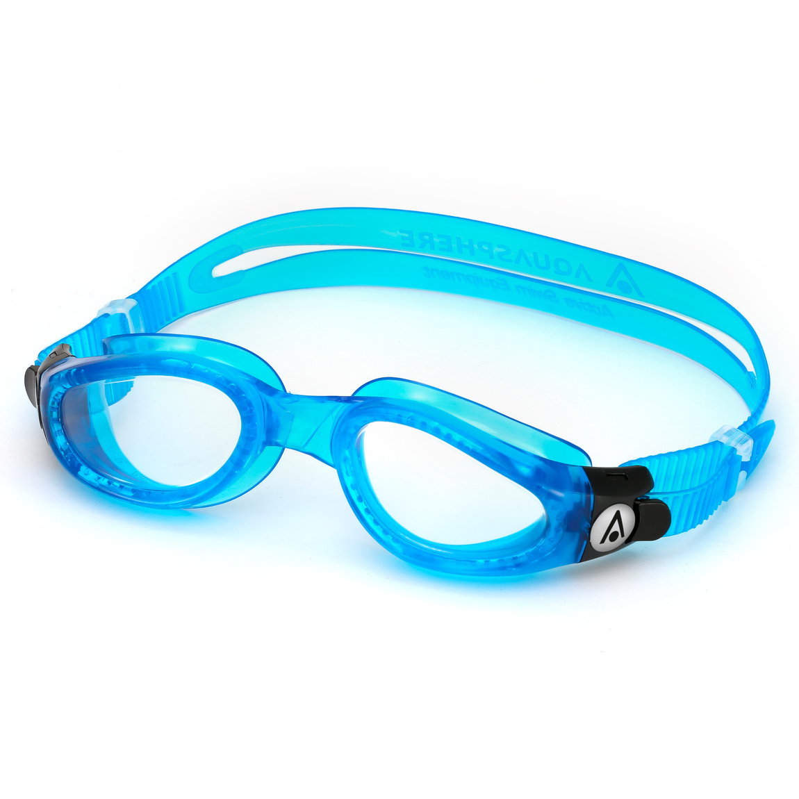 Aquasphere Kaiman - Clear Lens - Light-Blue/Transparent Swim Goggles ...