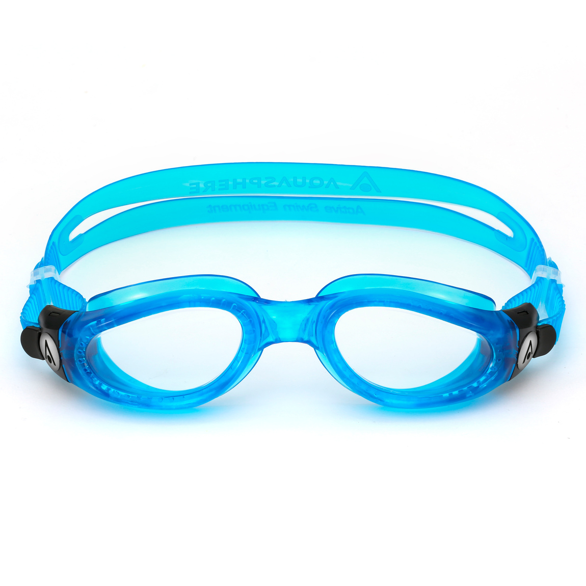Aquasphere Kaiman - Clear Lens - Light-Blue/Transparent Swim Goggles ...