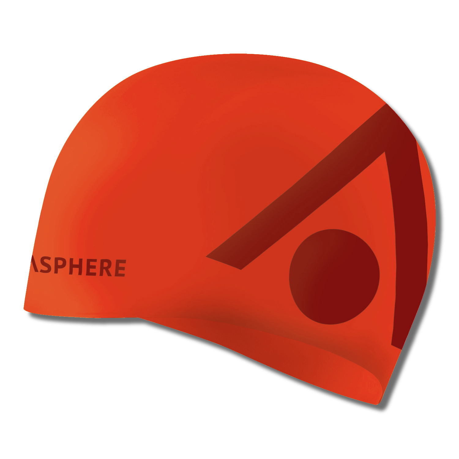 Aquasphere Tri Silicone Swim Cap Orange Red | Manex