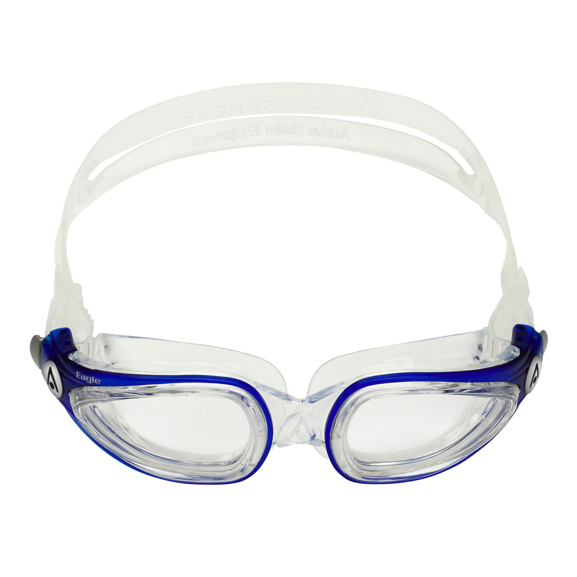 Aquasphere Eagle - Clear Lens - Dark-Blue/Transparent Swim Goggles | Manex