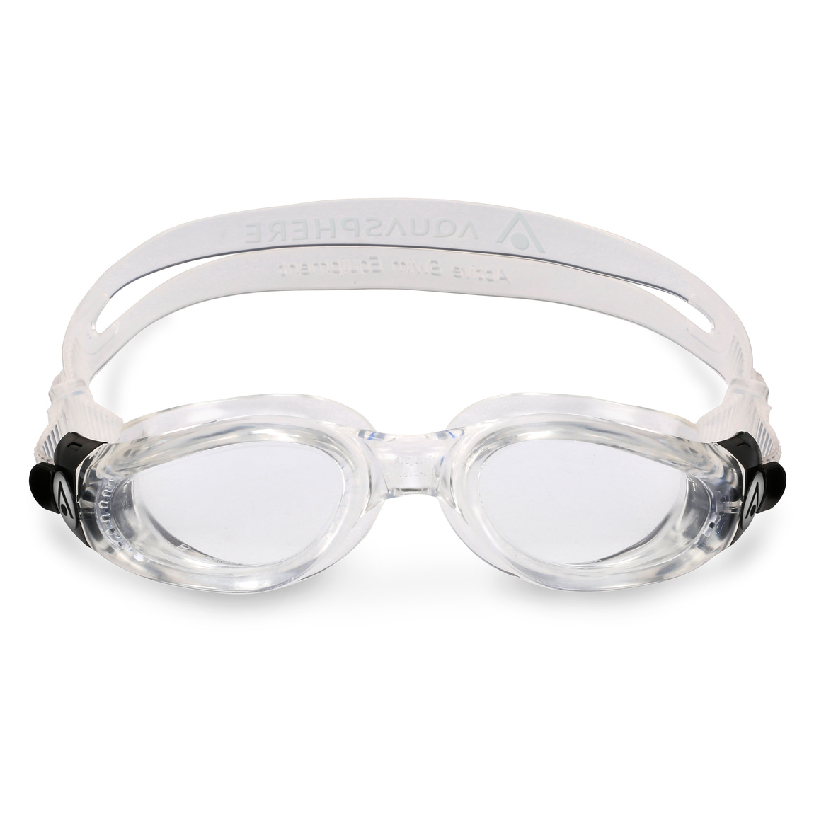 Aquasphere Kaiman - Clear Lens - Transparent/Transparent Swim Goggles ...