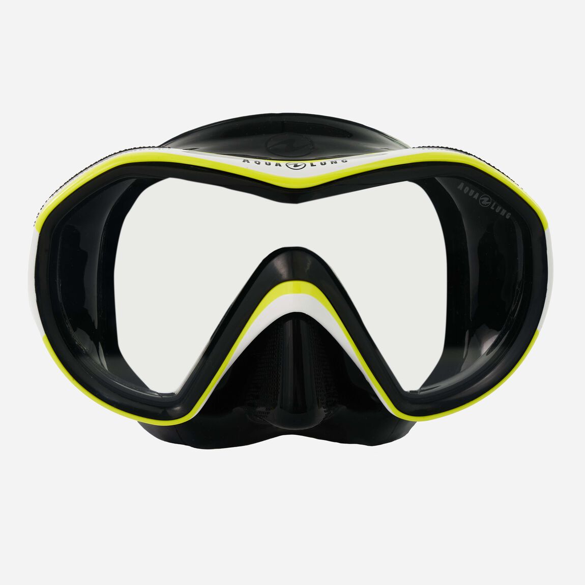 Aqualung Reveal X1 Scuba Mask - Black/White/Yellow | Manex