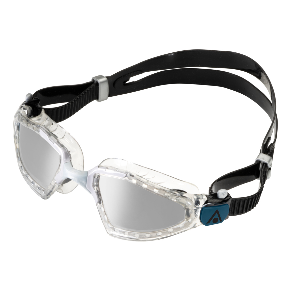 Aquasphere Kayenne Pro – Silver Titanium Mirrored Lens – Transparent ...