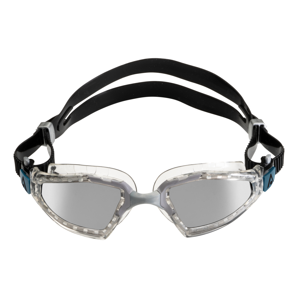 Aquasphere Kayenne Pro – Silver Titanium Mirrored Lens – Transparent ...