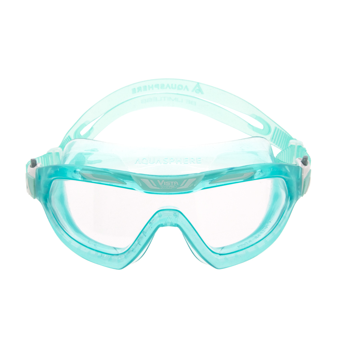 Aquasphere Vista XP - Clear Lens - Tinted Green Swim Mask | Manex