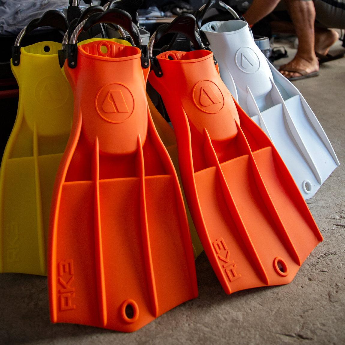 Apeks VX1 RK3 Tech Diving Set - Orange | Manex