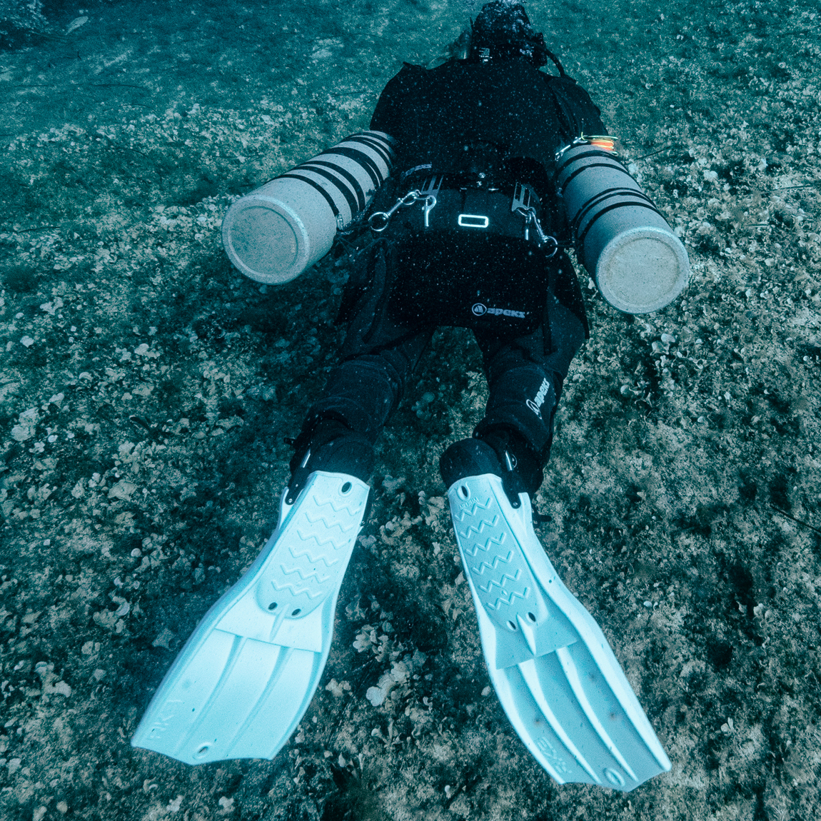 Apeks VX1 RK3 Tech Diving Set - White | Manex