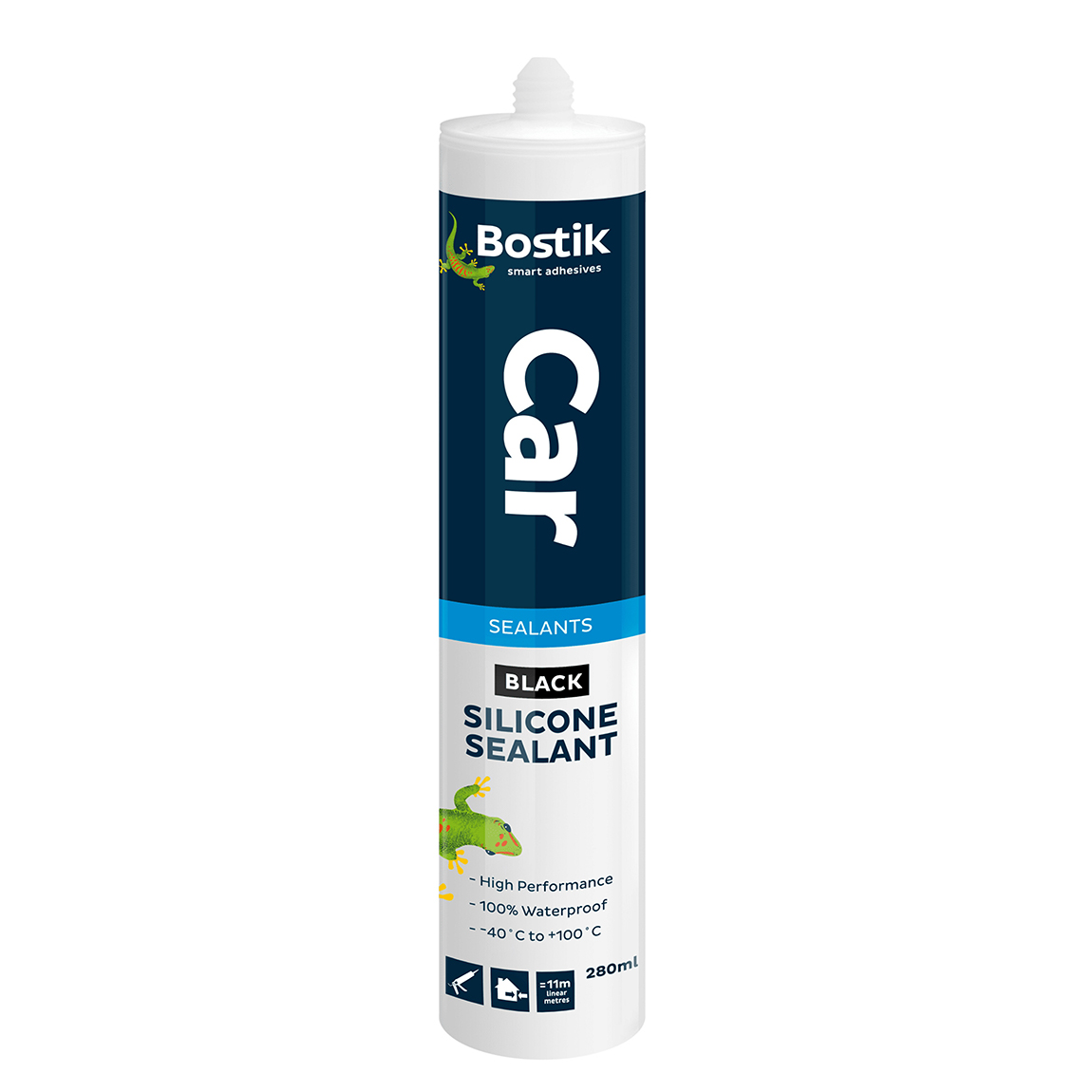 Bostik Car Silicone Sealant – Black 280ml | Manex