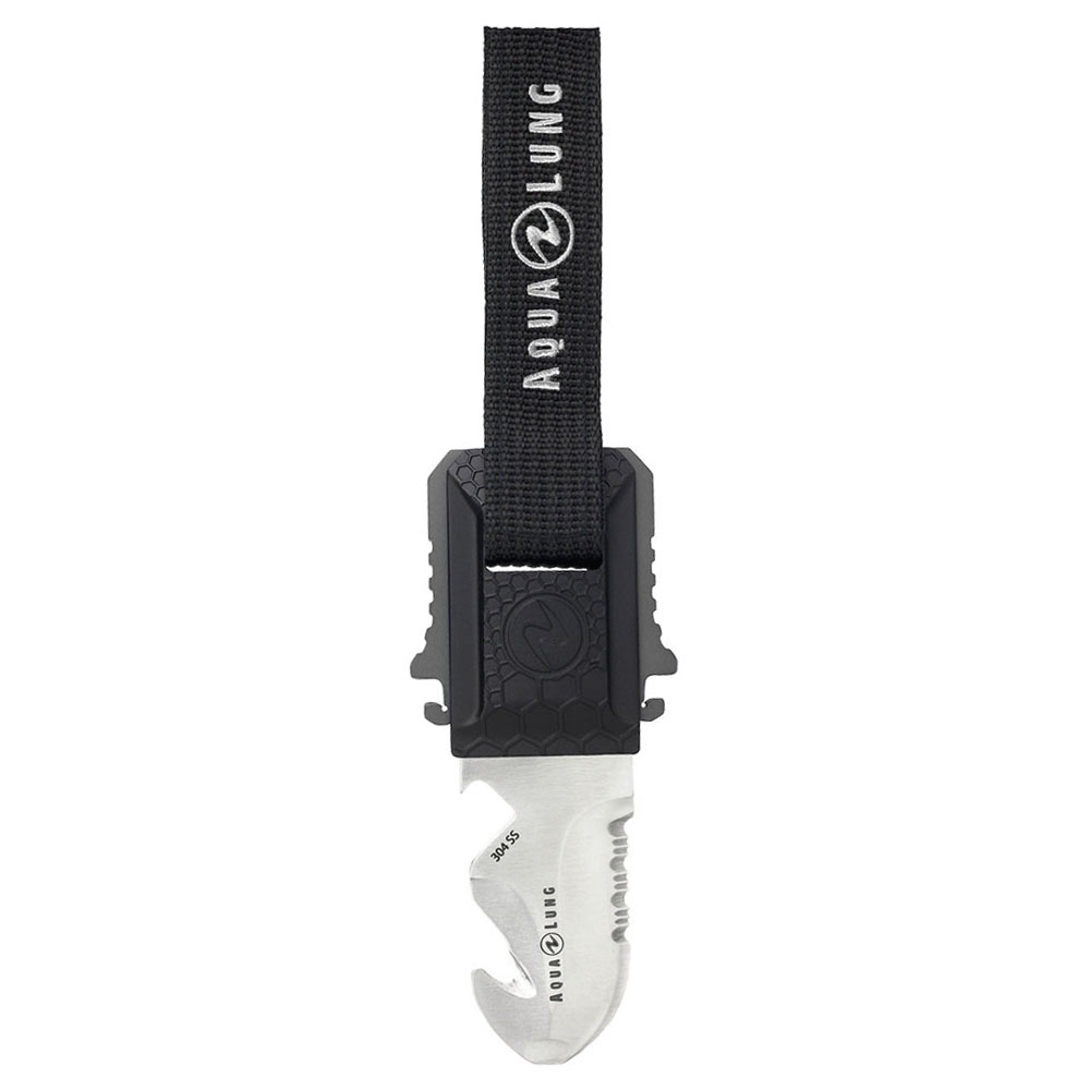 Aqualung Squeeze Lock Dive Knife Micro Blunt Tip 10cm | Manex